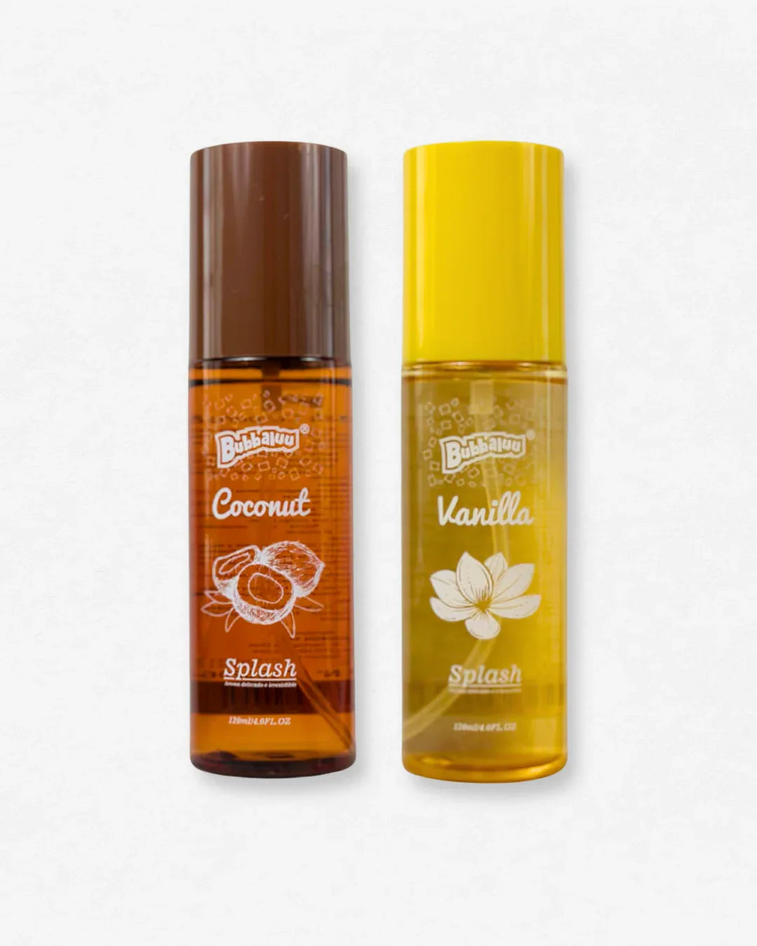 Splash Corporales Aromas Frutales - Bubbaluu – Coco / Vainilla – Onlydreams